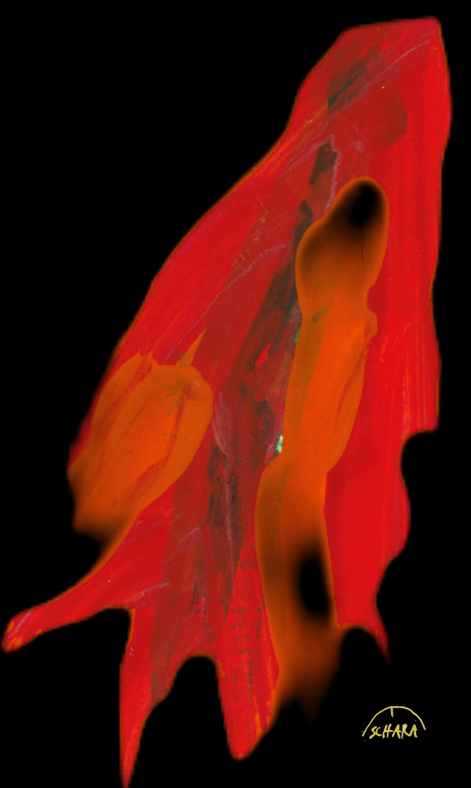 Gesbenst Rot ghost red SchaRaEm – DIS – FILM – k u n s t